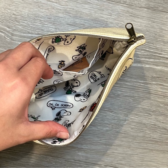 Peanuts | Bags | Snoopy Peanuts Mini Pouch Bag | Poshmark